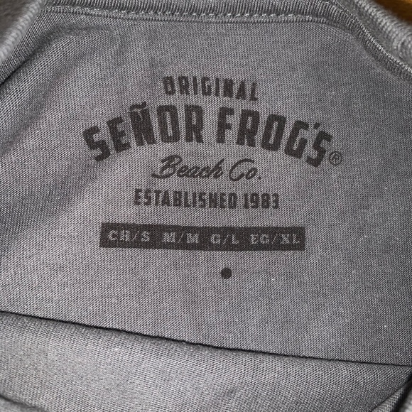 Senor Frogs | Shirts & Tops | Senor Frogs Nwt Tshirt Dab It Large ...